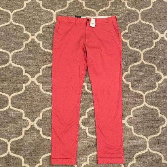 J. Crew Factory | Pants | New Jcrew Mens Nantucket Red Pants 3 X 32 ...